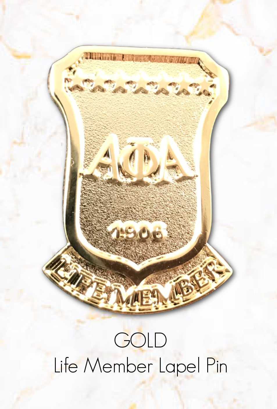 Alpha Phi Alpha Life Member Pins – Greek Traditions
